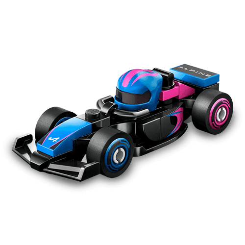 LEGO Minifigures F1 Race Cars